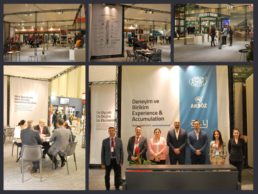 Aspar Elevator Family was there at the 2022 Elevator Istanbul Fair ...